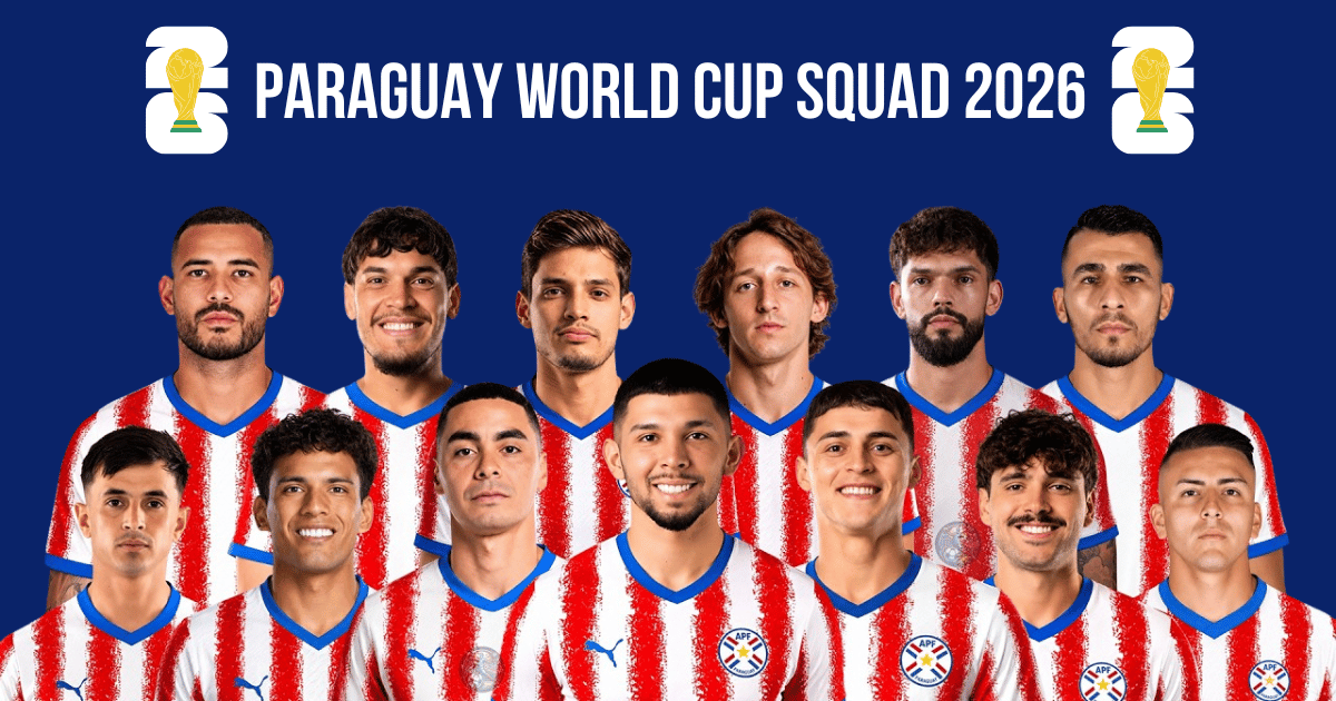 Paraguay World Cup Squad 2026: Full 26-Player Roster