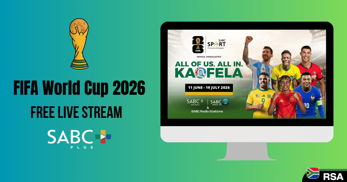 How to Watch FIFA World Cup 2026 in South Africa? TV Channels & Free ...